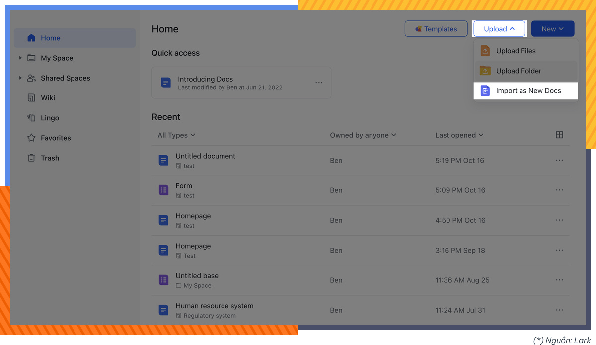 Tất tần tật về Lark Docs - Công cụ soạn thảo thông minh